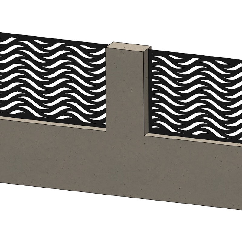 Metal Railing Panel Insert - Etsy