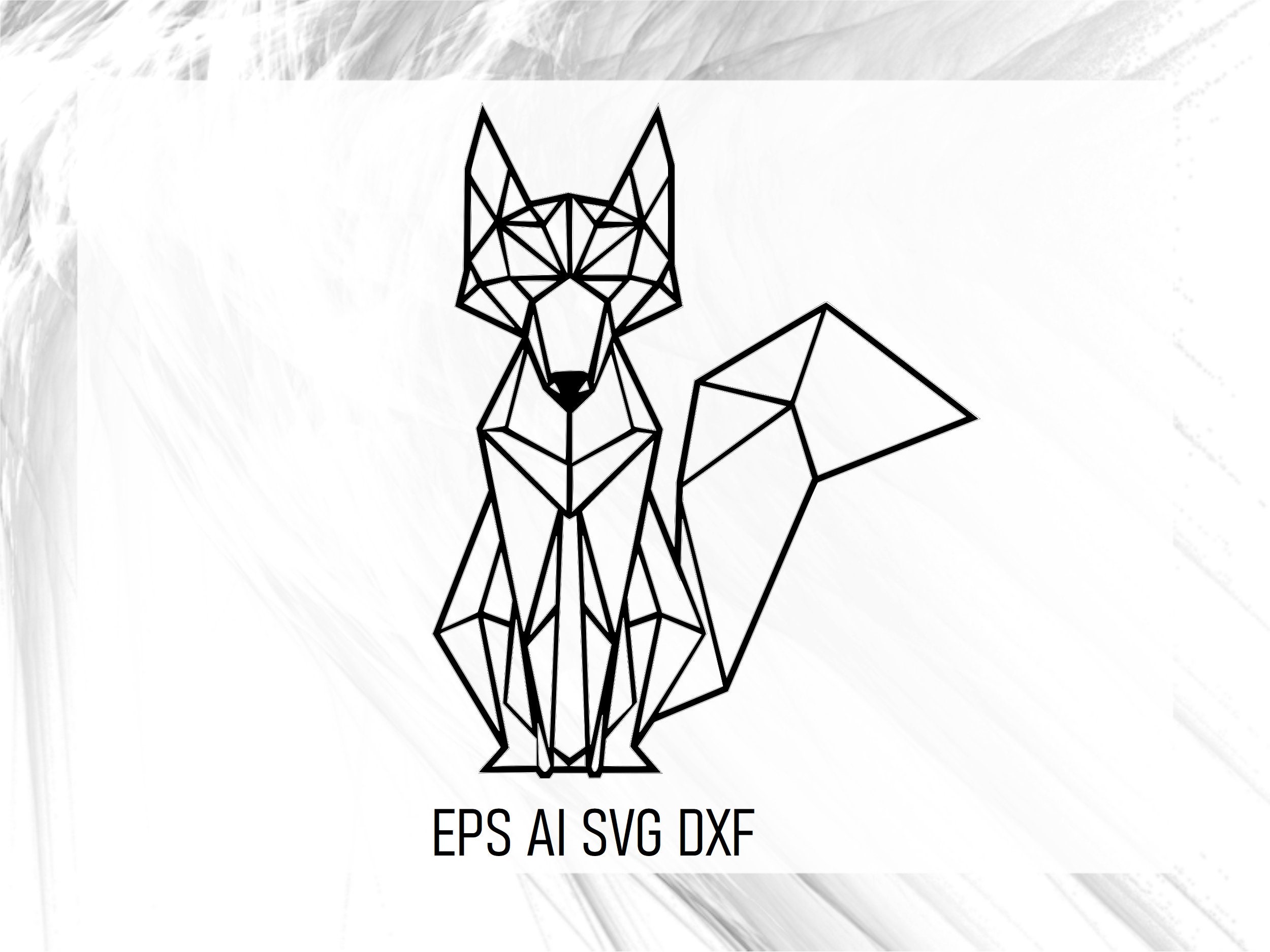 Polygon Animal SVG Bundle, Geometrical Art, CNC Laser Cut (digital ...