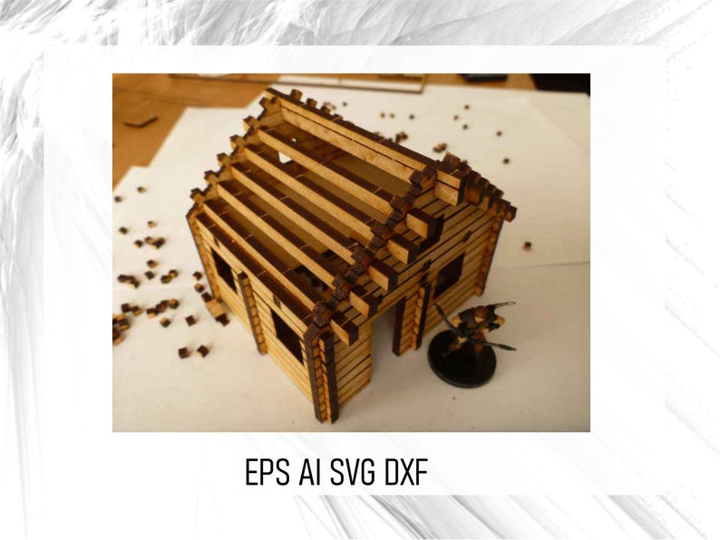 Wooden Houses Laser Cut Files, Svg Tiny Houses SVG Bundle , Wooden ...