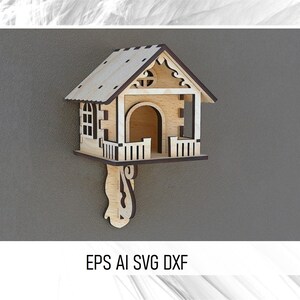 Birdhouse Bundle Laser Cut Files SVG Vector Files / House for Birds ...