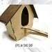 Birdhouse Bundle Laser Cut Files SVG Vector Files / House for Birds ...