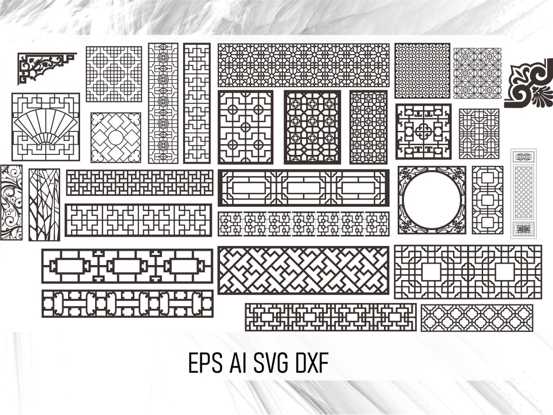 Seamless Patterns SVG Mega Bundle,140 Vector Patterns Files,background ...