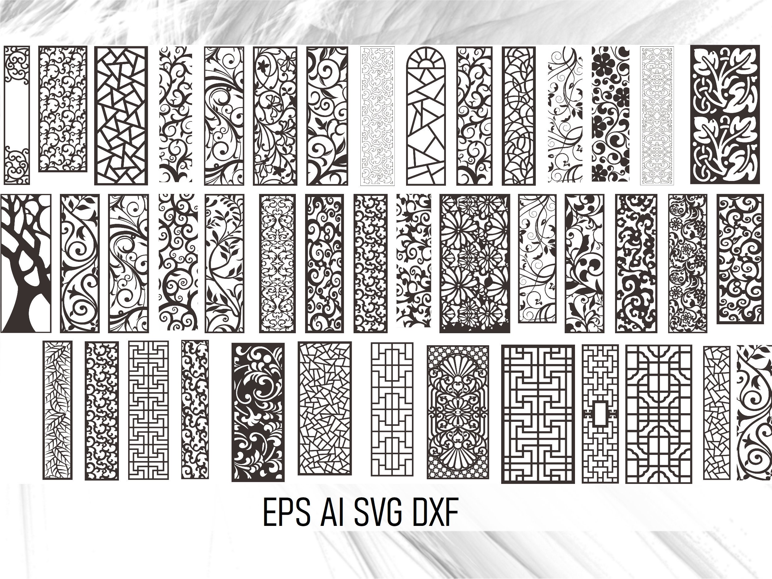 Seamless Patterns SVG Mega Bundle,140 Vector Patterns Files,background ...
