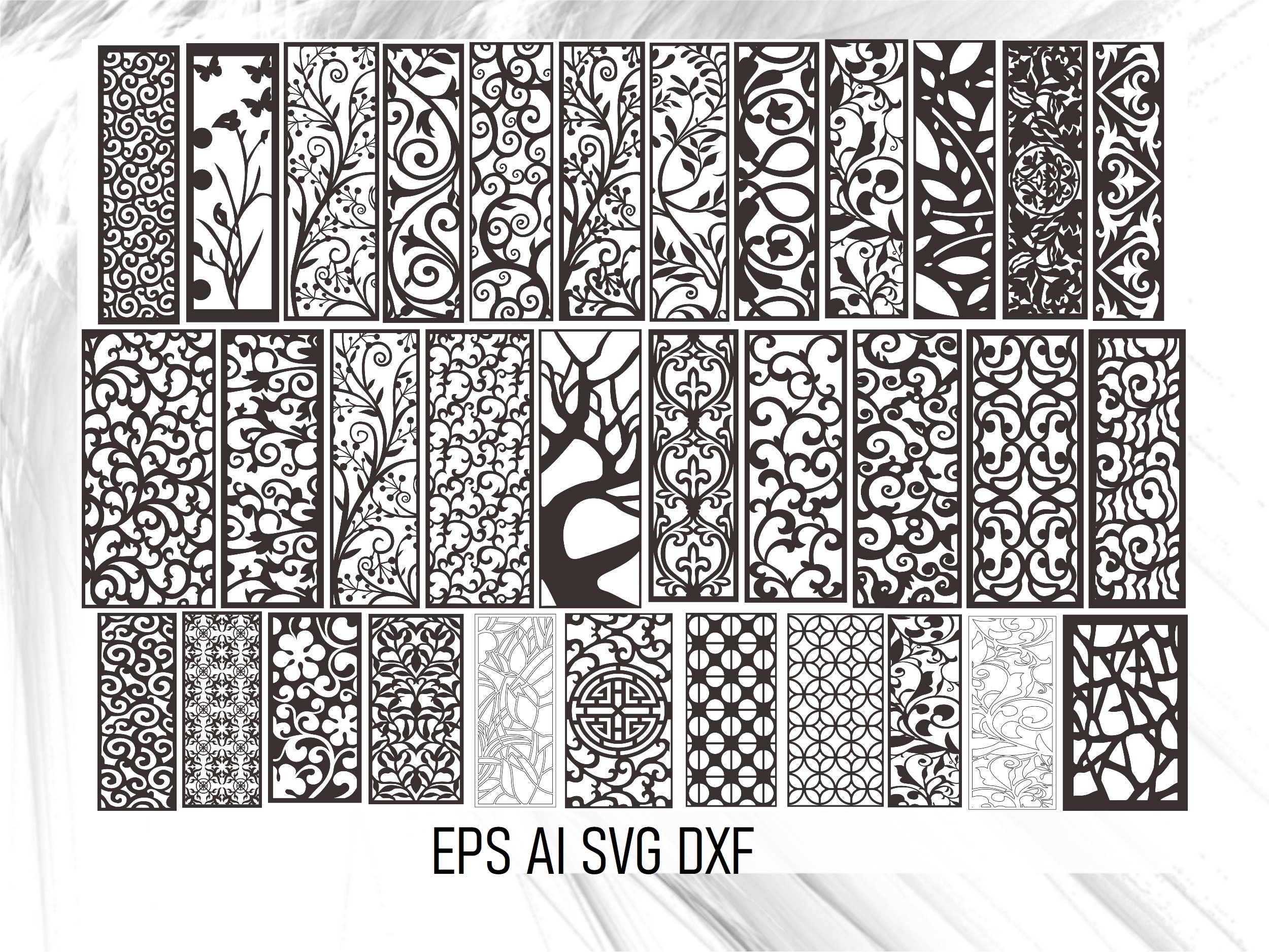 Seamless Patterns SVG Mega Bundle,140 Vector Patterns Files,background ...