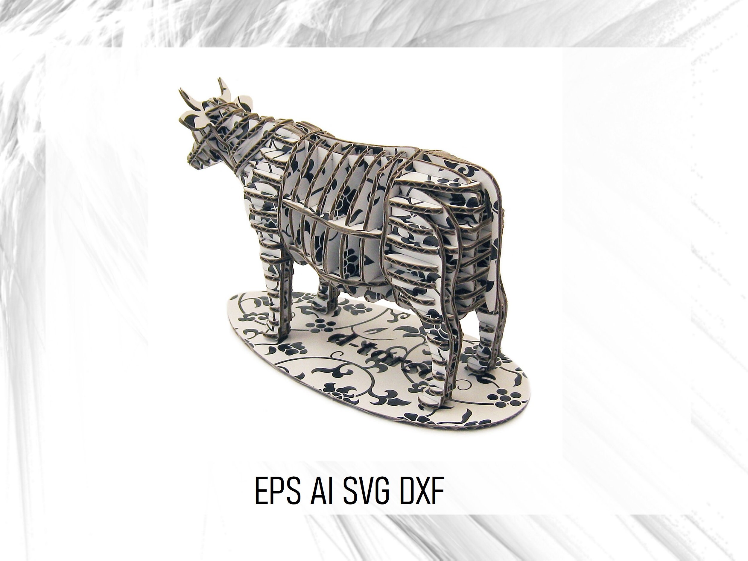 Torso Animals Sculpture Collection - 3D Laser Cut Sculptures ...