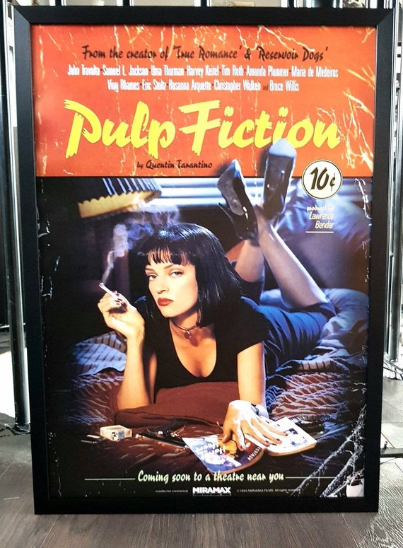 Pulp Fiction Uma Thurman Poster