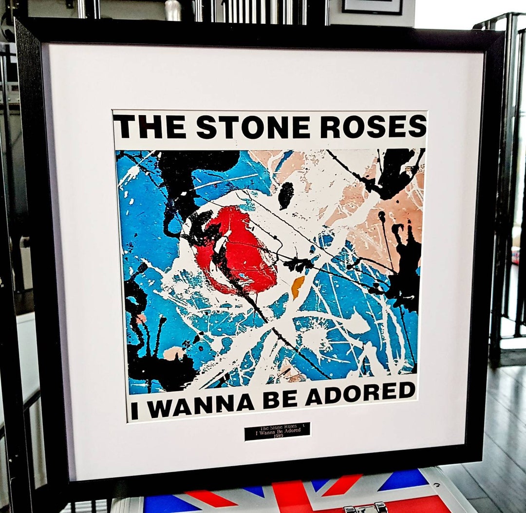 The Stone Roses Framed-i Wanna Be Adored-cover PRINT - Etsy