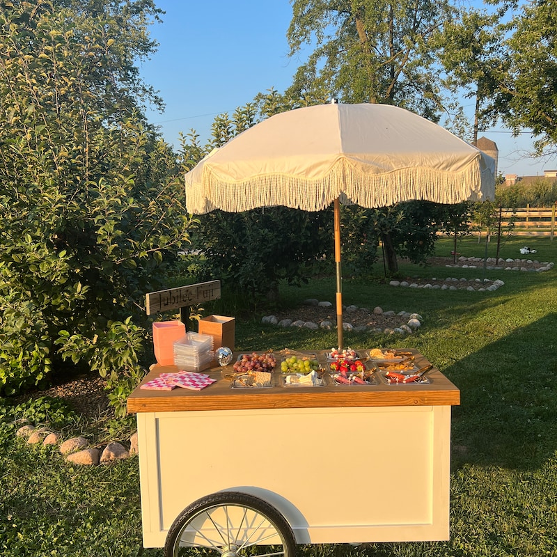 Mobile Charcuterie Cart - Etsy