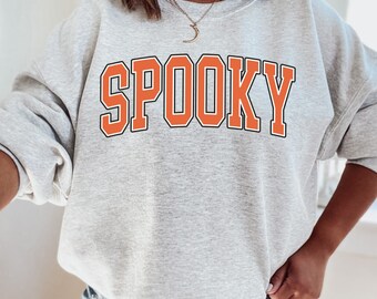 Spooky Season Sweatshirt, Crewneck Sweatshirt, Spooky Sweatshirt ...