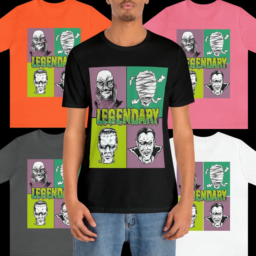 Classic Monsters Tee, Universal Studios Shirt, Universal Monsters Shirt ...