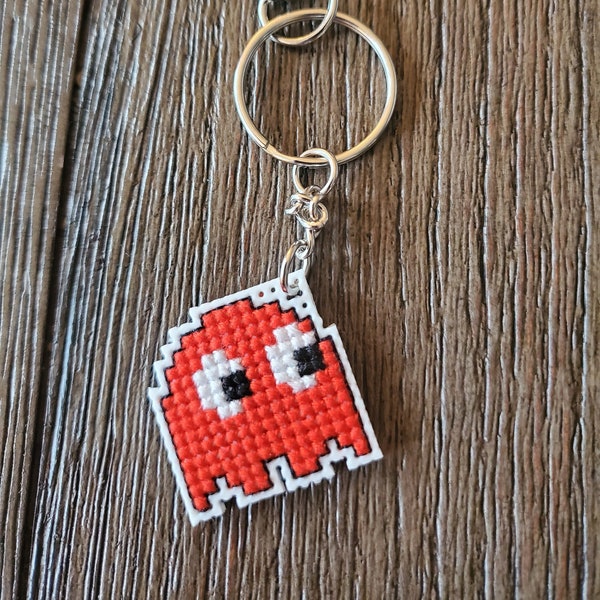 Pacman Keychain - Etsy