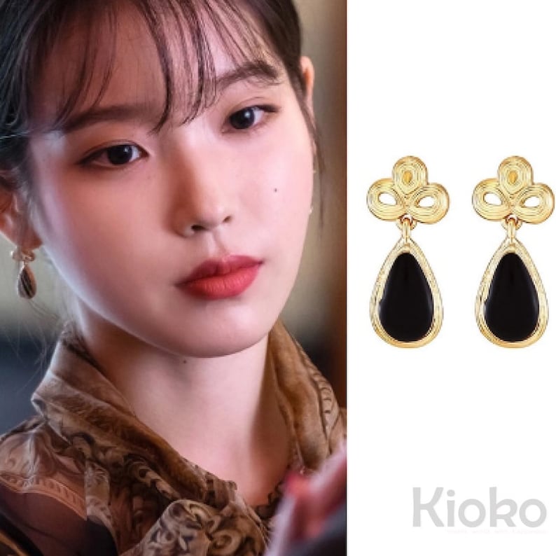 IU Inspired Earrings I K-pop I K-drama - Etsy
