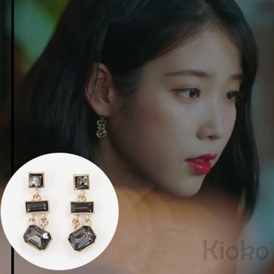 IU Inspired Earrings I K-pop I K-drama - Etsy