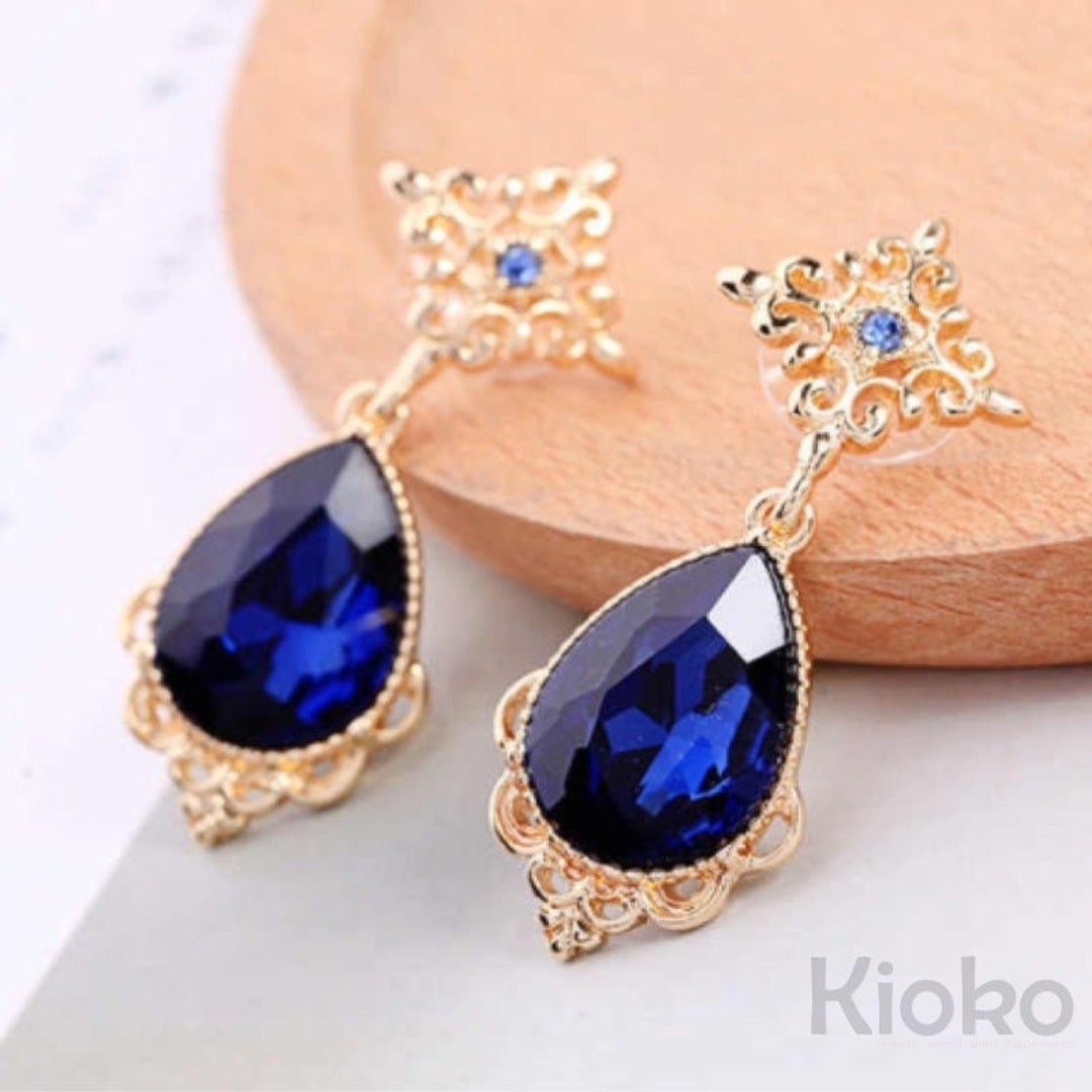 IU Inspired Earrings: Handmade K-drama Elegant Drop Earrings - Etsy