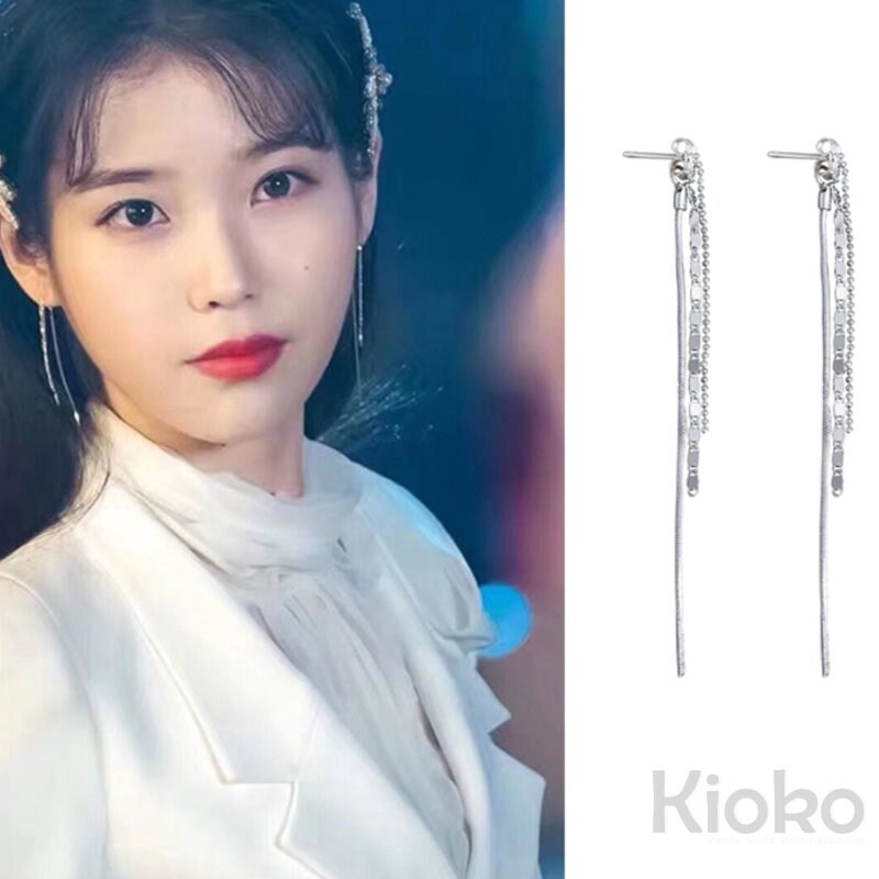IU Inspired Earrings I K-pop I K-drama - Etsy