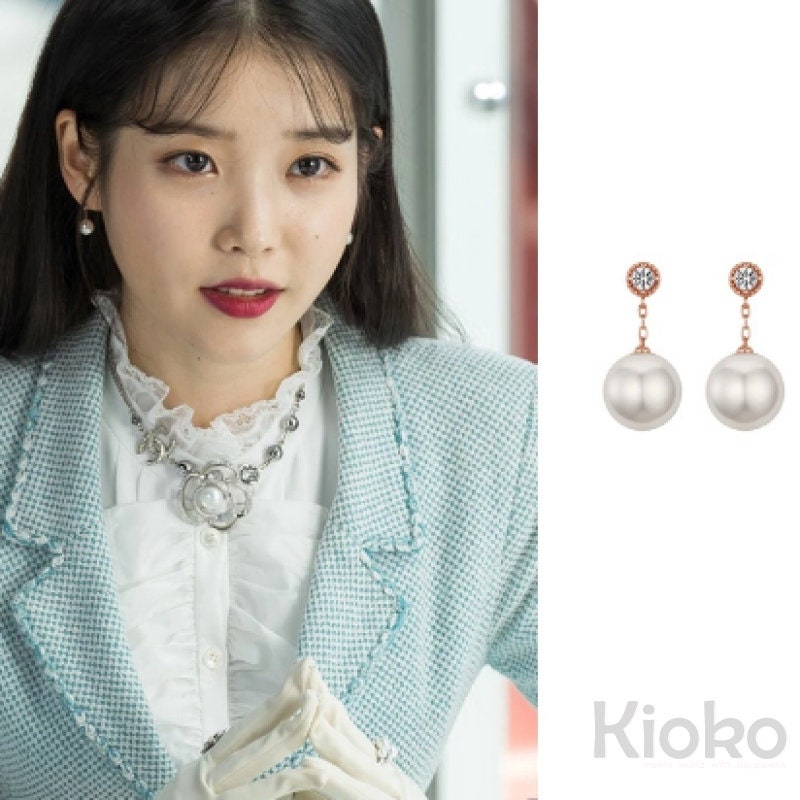 IU Inspired Earrings I K-pop I K-drama - Etsy