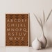 Alphabet Poster | Alphabet Print | ABC Sign | Boho Playroom Sign ...
