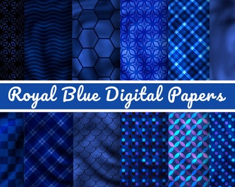 Royal Blue Set | Etsy