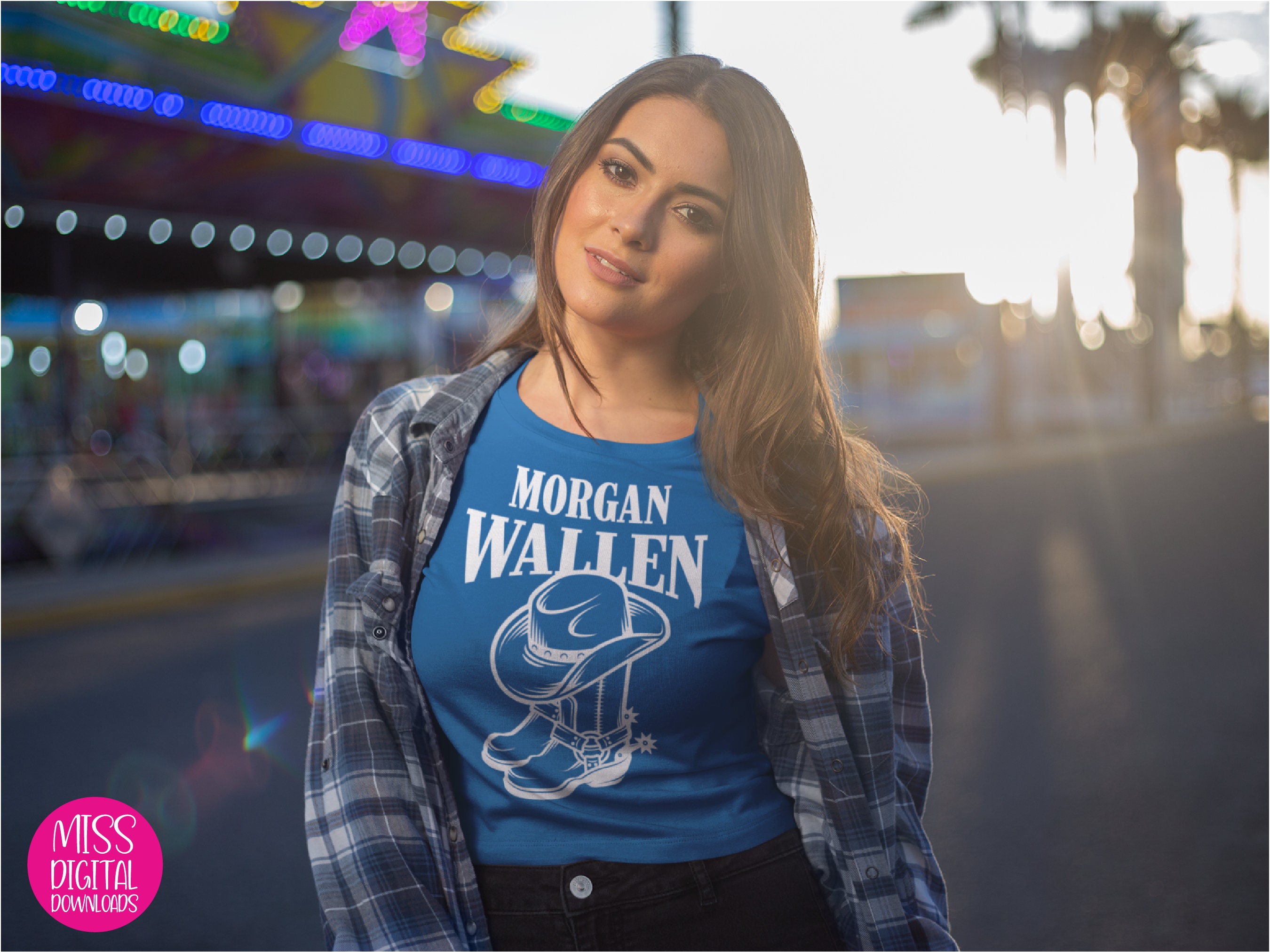 Wallen Cowboy Boots & Hat, SVG/PNG: Sublimation, Cricut Cut File ...