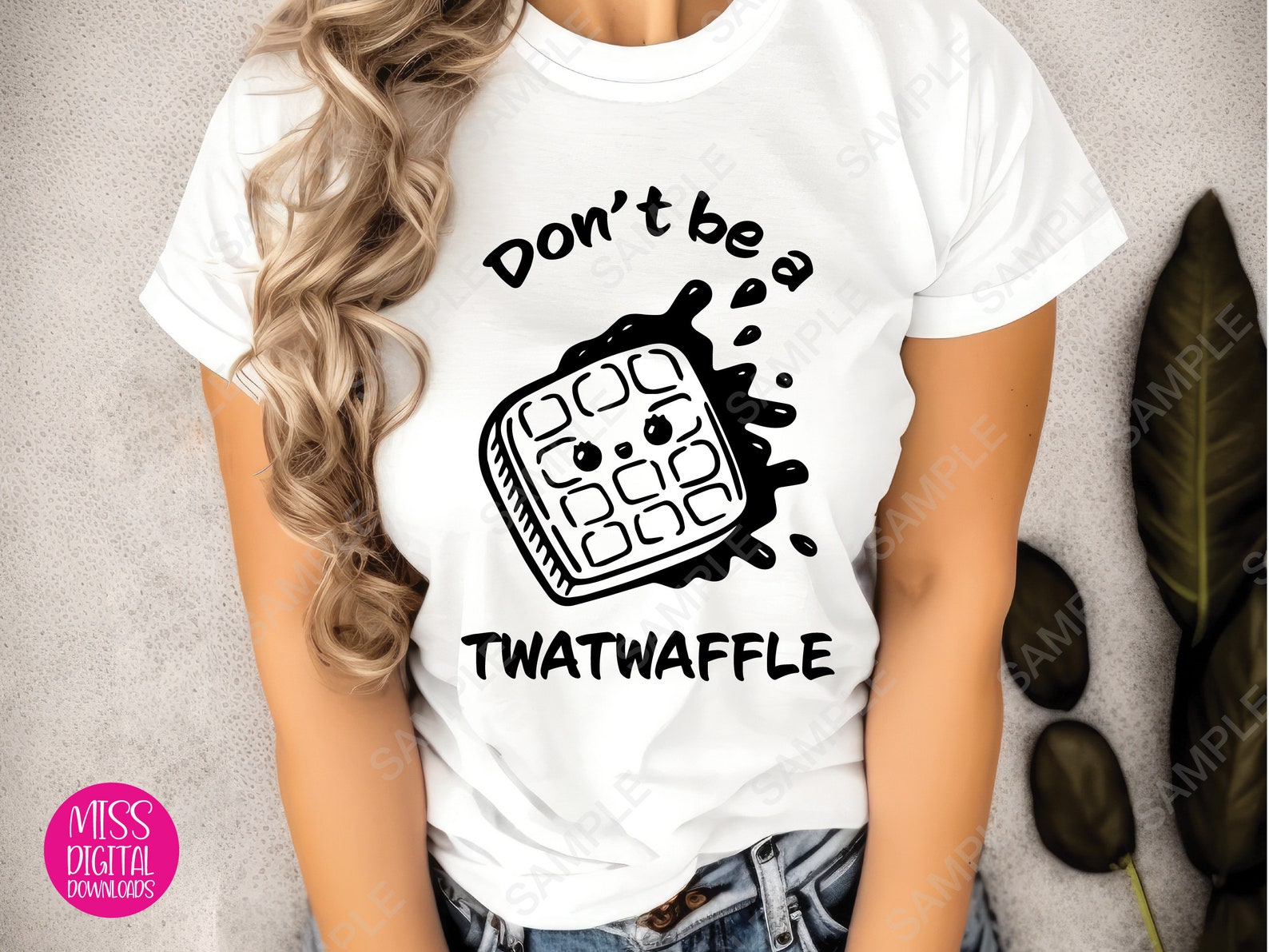 Don't Be a Twatwaffle, SVG and PNG: Sublimation, Cricut Cut File Adult ...