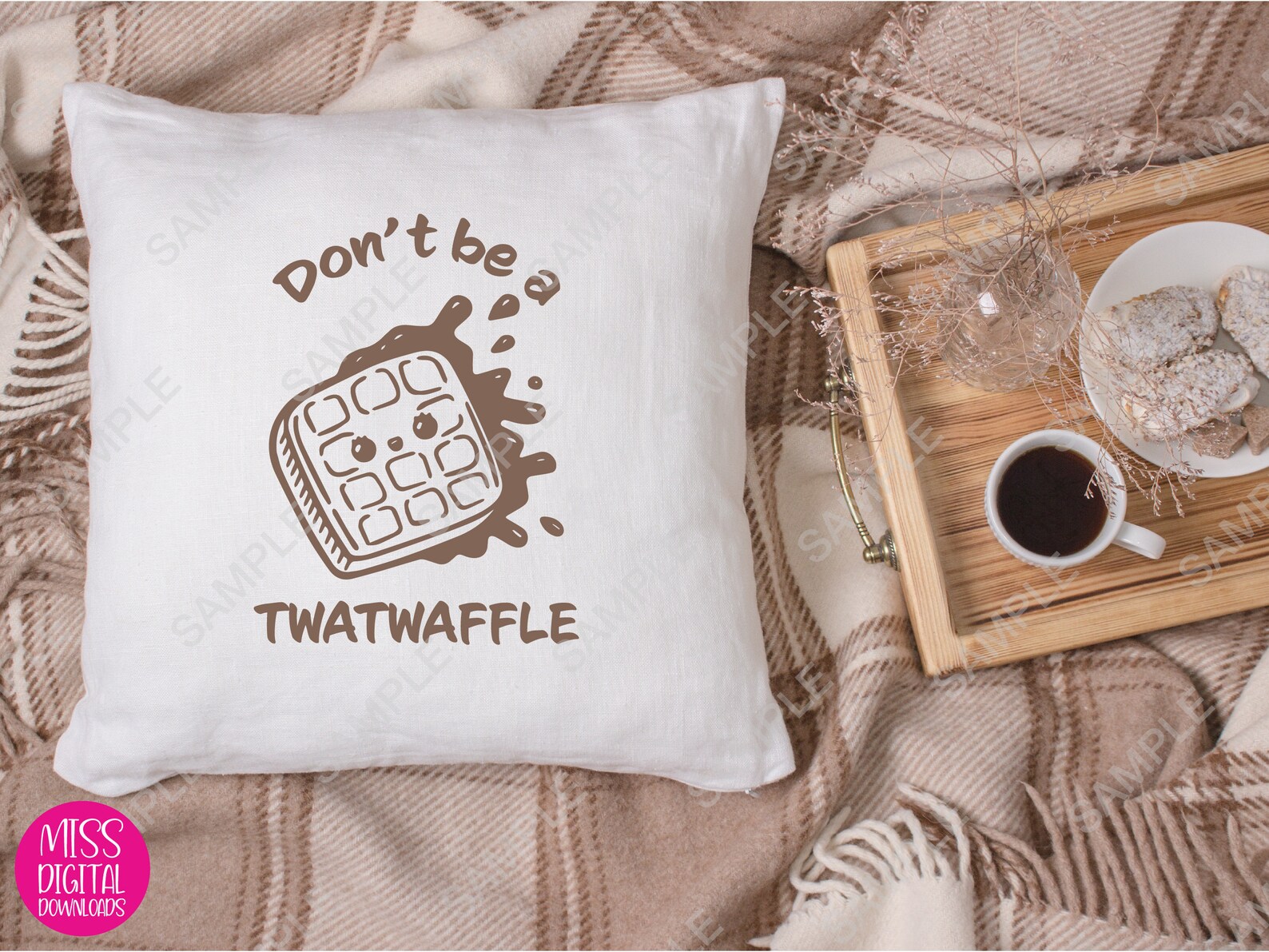 Don't Be a Twatwaffle, SVG and PNG: Sublimation, Cricut Cut File Adult ...