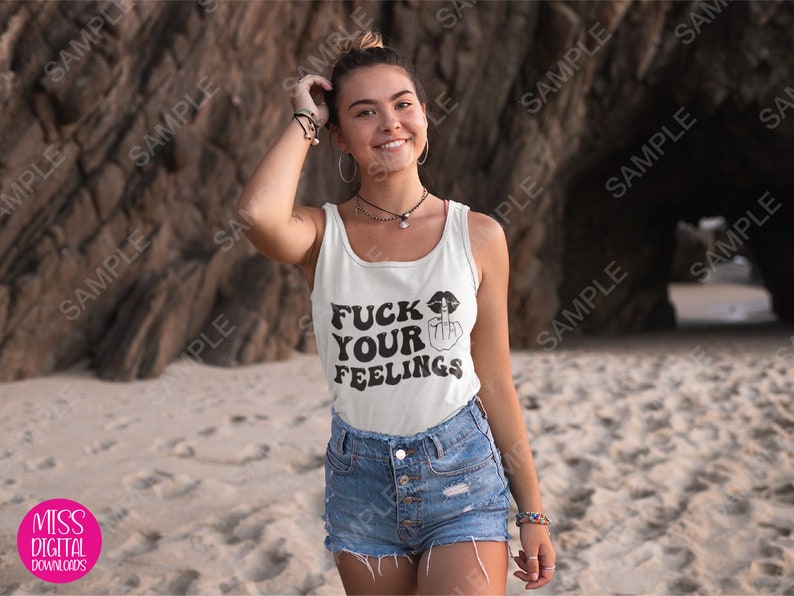 F*ck Your Feelings Graphic - SVG & PNG Files, Adult Humour, Middle ...