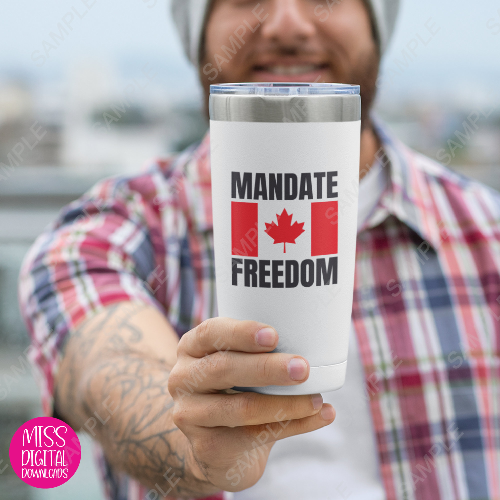 Mandate Freedom, SVG & PNG Bundle, Digital Download, Canada Flag, End ...