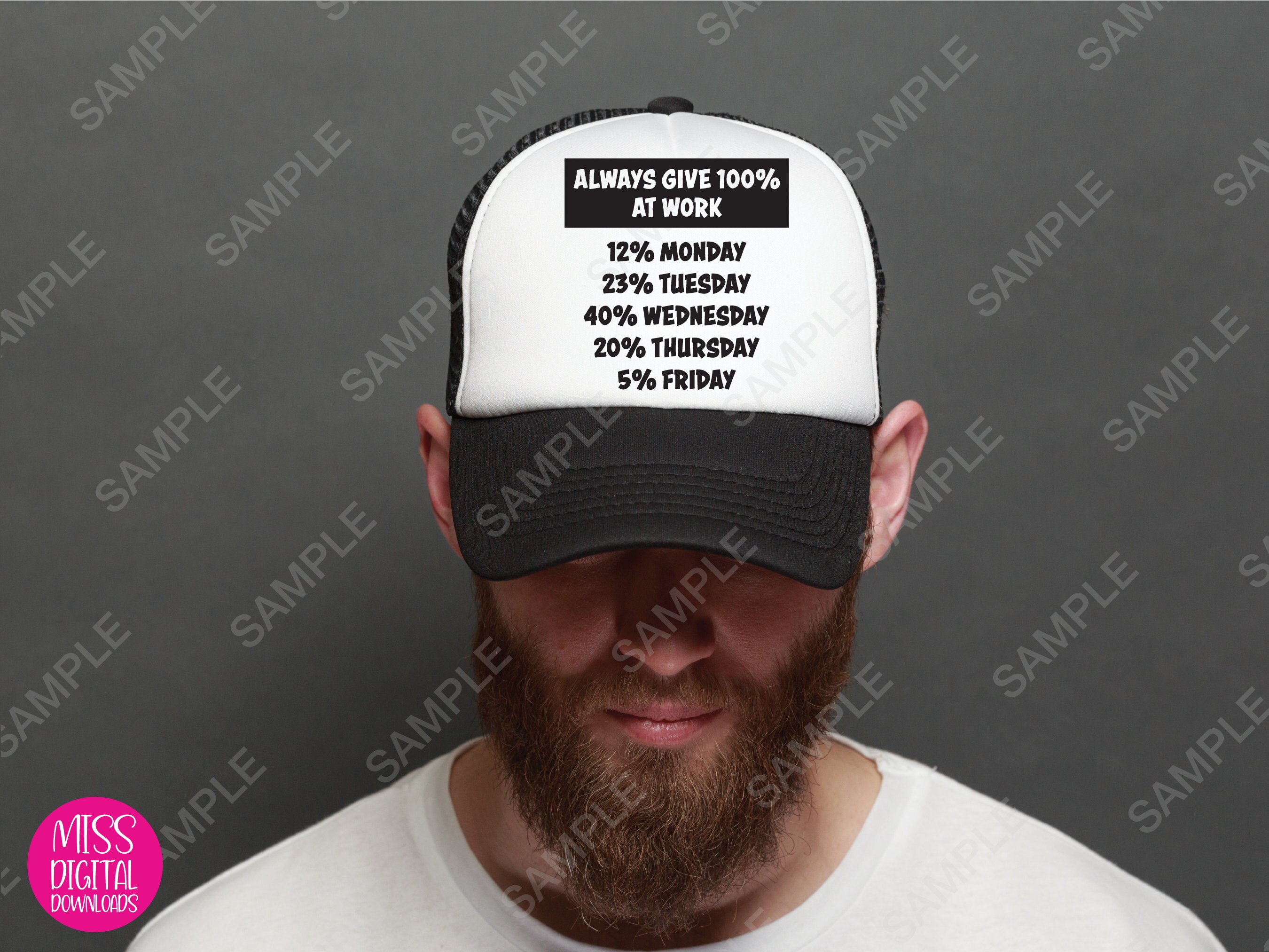 Always Give 100% at Work SVG and PNG Sublimation Cut File - Etsy