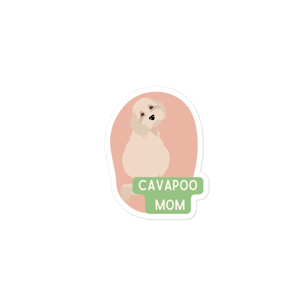 Cavapoo Mom Decal - Etsy