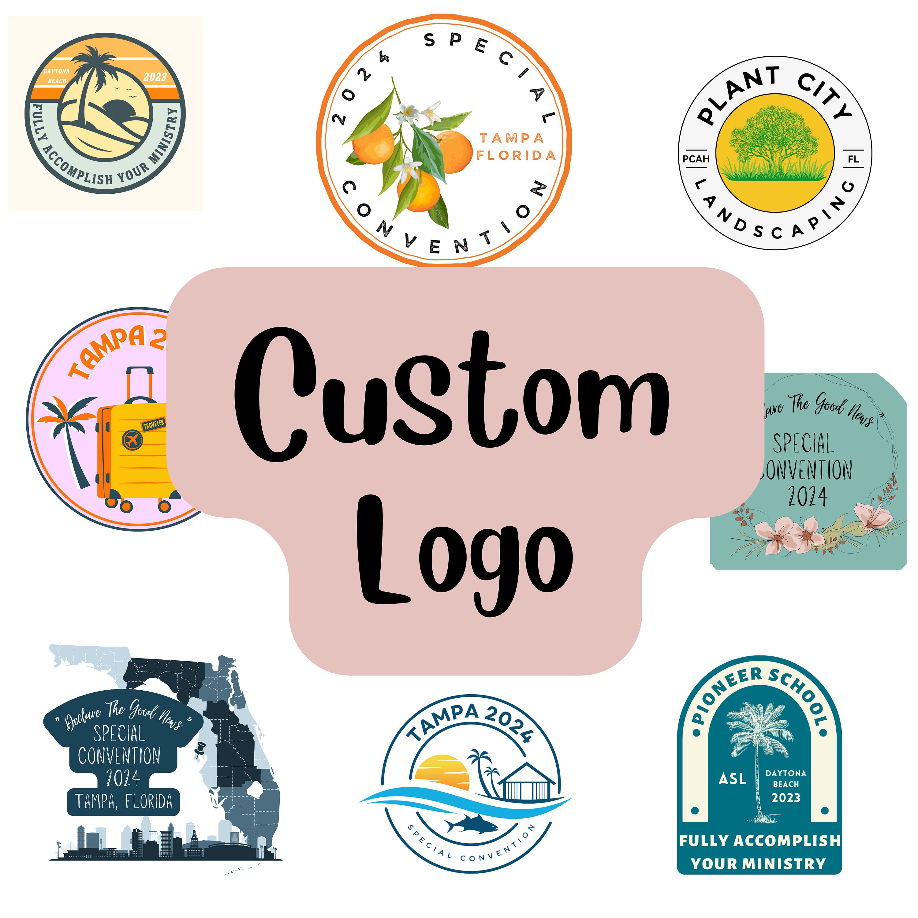 Logo Design for Your Convention City - Etsy