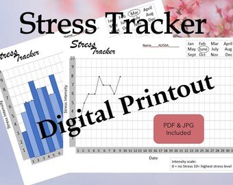 Stress Tracker - Etsy