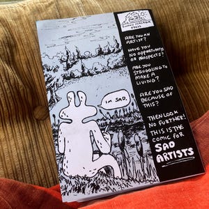 Sad Artist Comic Vol 1 - Etsy