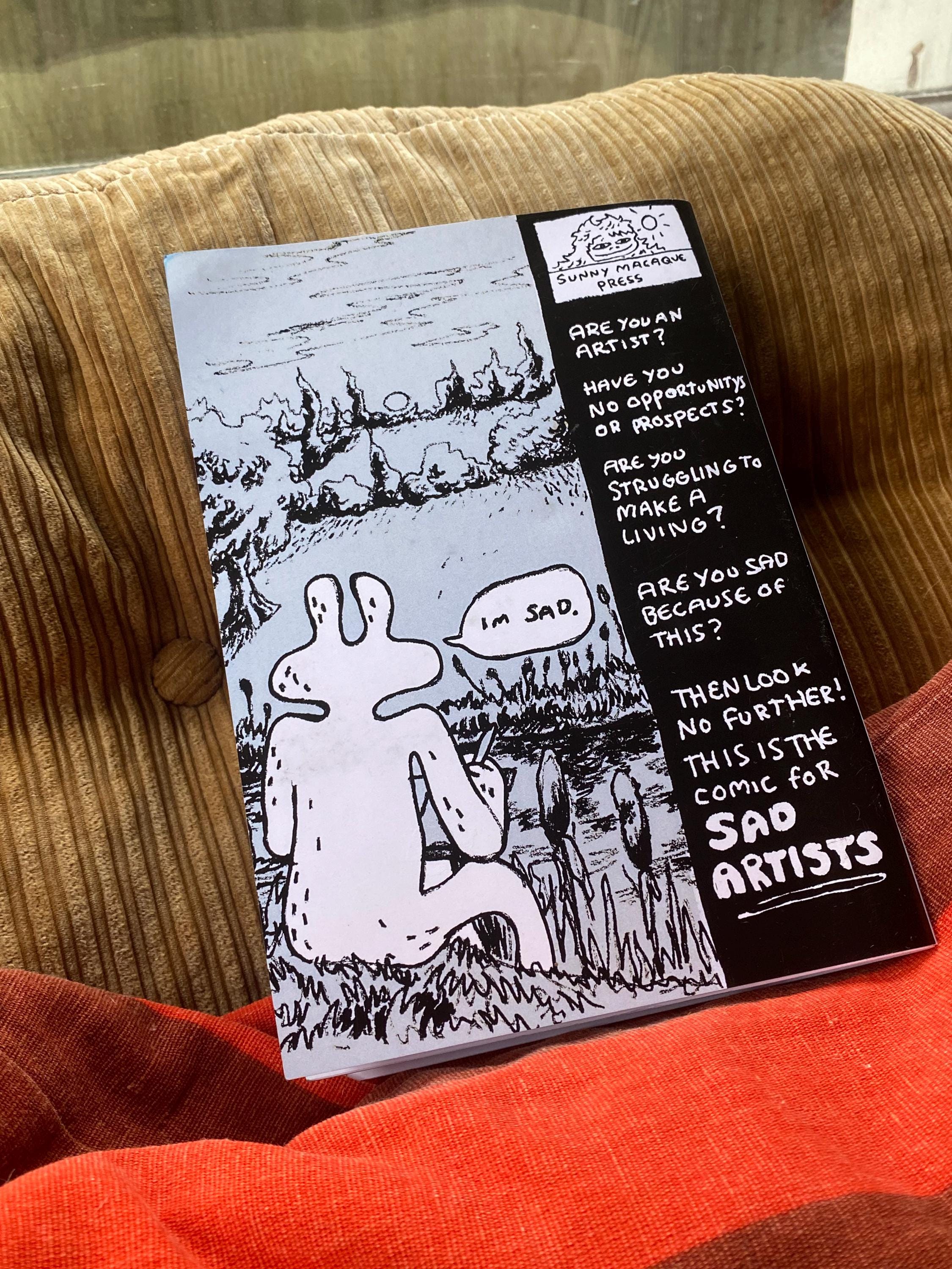 Sad Artist Comic Vol 1 - Etsy