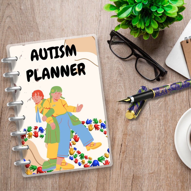 Autism Planner With Daily Schedule, Weekly Organizer, Therapy Tracker ...