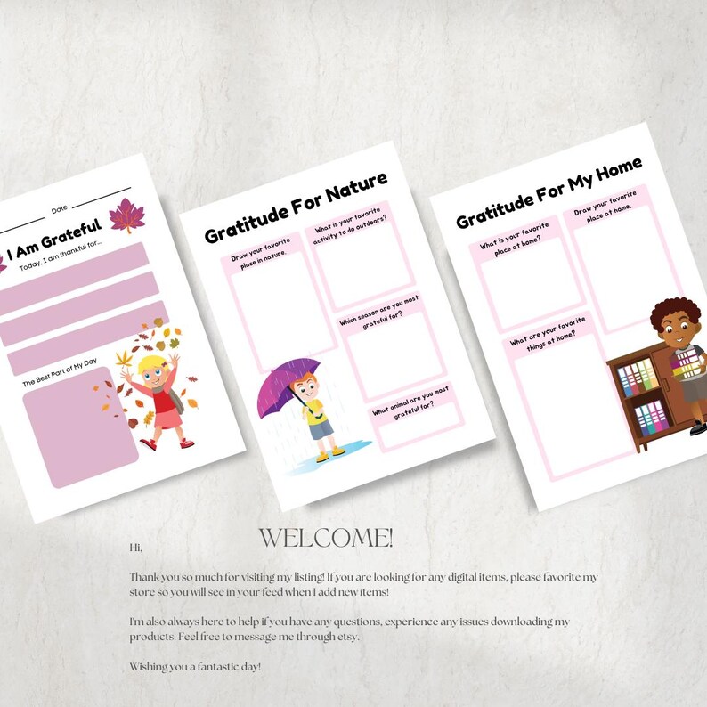 2025 Gratitude Journal for Kids, Children's Diary, Kids Writing ...