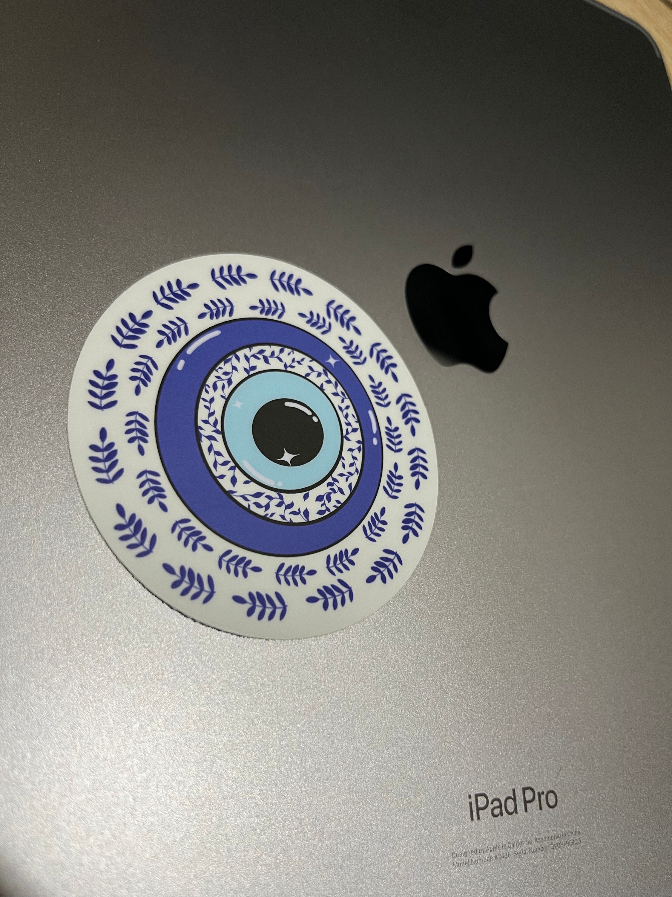 Evil Eye, Protection Symbol, Waterproof Evil Eye Sticker - Etsy