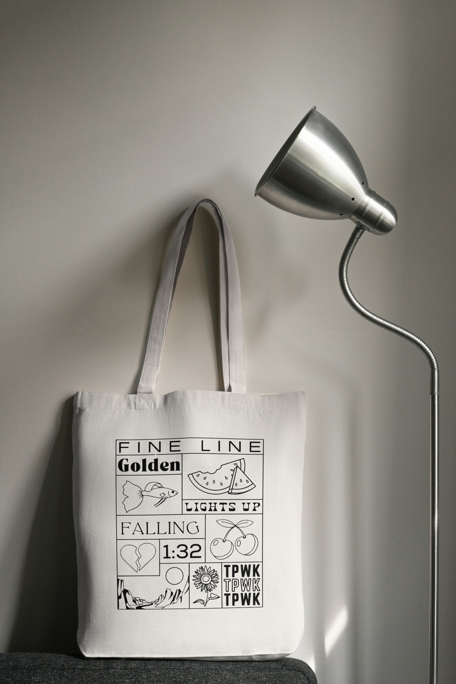 Fine Line Tote Bag Harry Styles Shoulder Bag Retro Handbag - Etsy