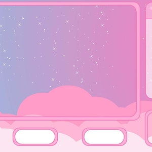 Twitch Overlay Starlight - Etsy