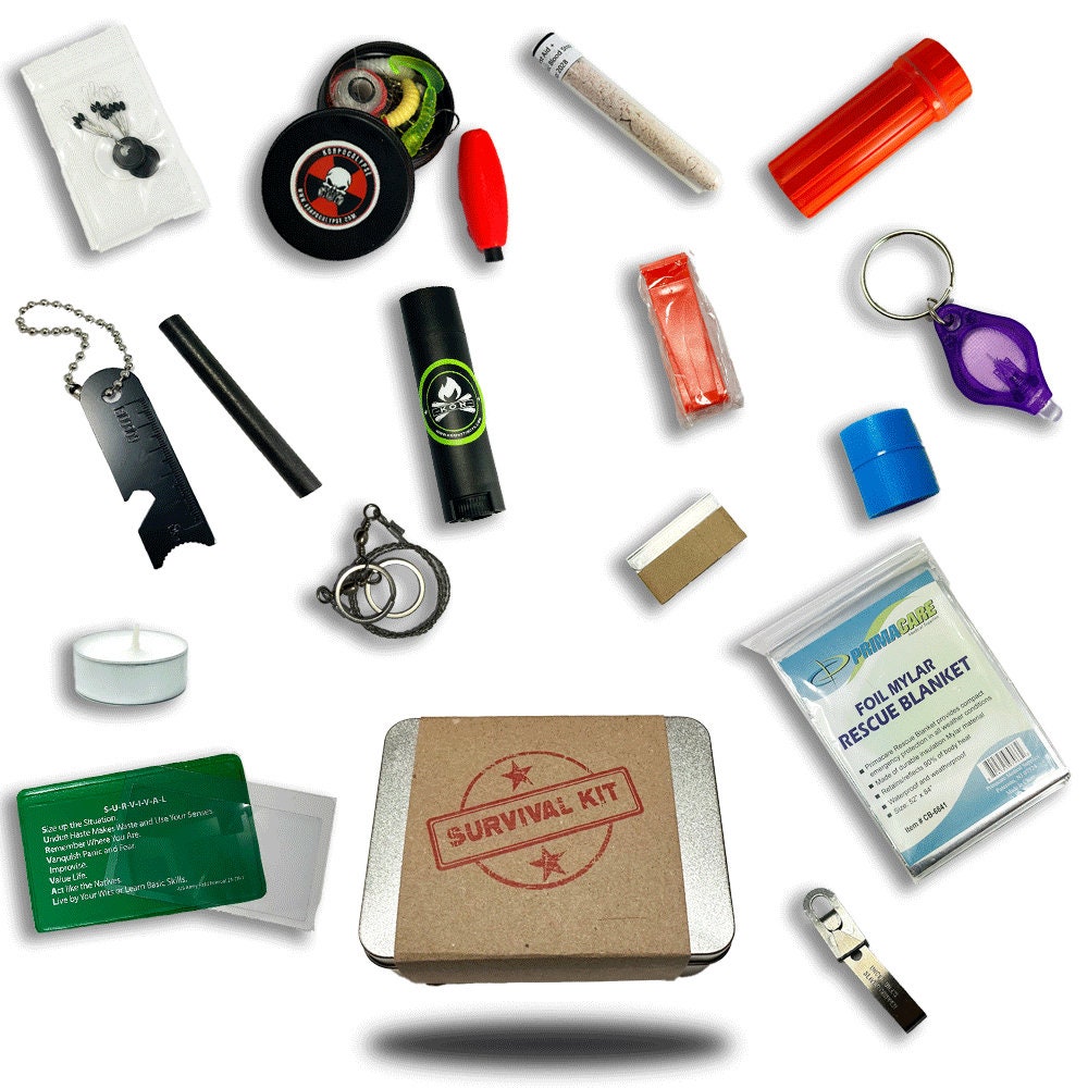 Large Survival Kit - Etsy