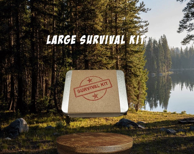 Large Survival Kit - Etsy