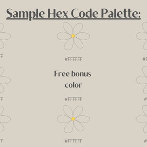 Neon Spring Color Palette Download Procreate Hex Code - Etsy
