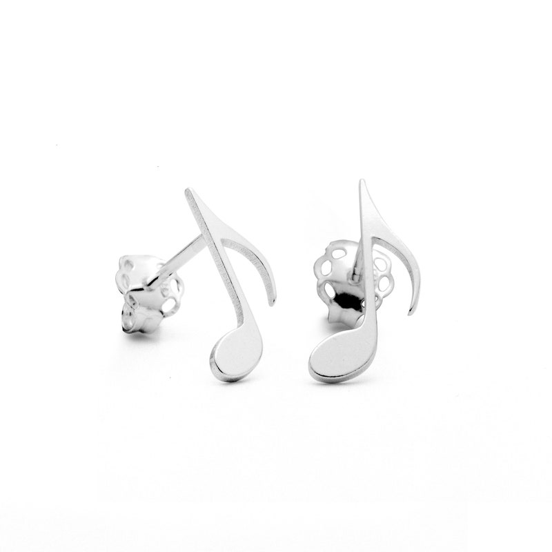 Music Note Earrings - Etsy