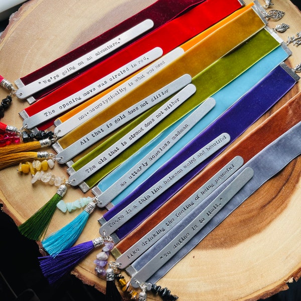 Ribbon Bookmark - Etsy