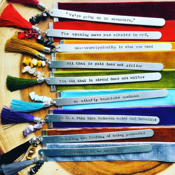 Ribbon Bookmark - Etsy