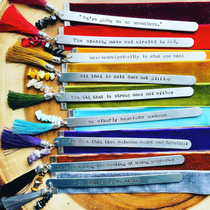 Ribbon Bookmark - Etsy