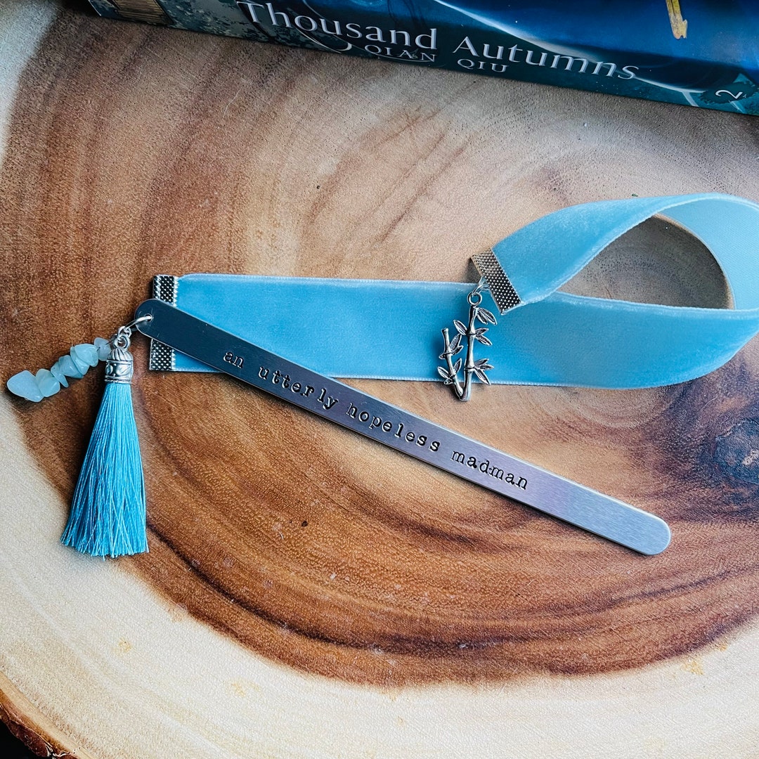 Thousand Autumns Shen Qiao Stamped Metal Bookmark With Ribbon and ...