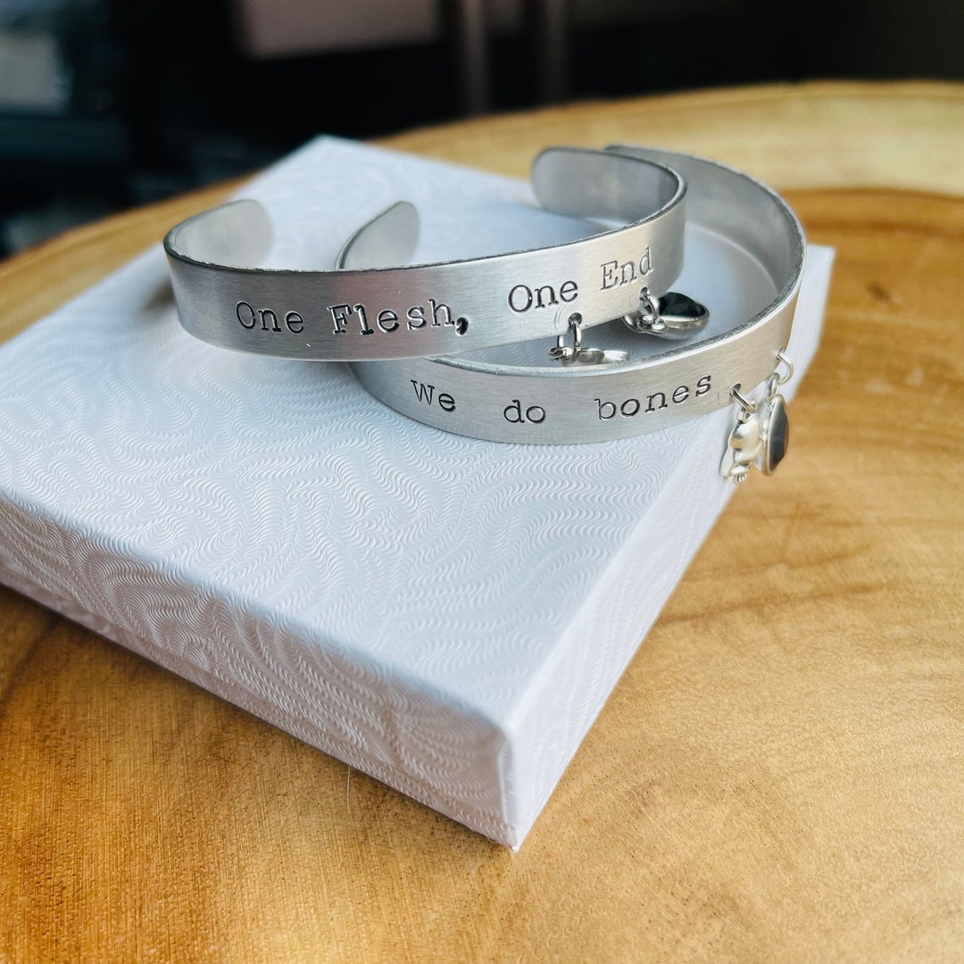 Locked Tomb Cuff Bracelet With Charms - Etsy