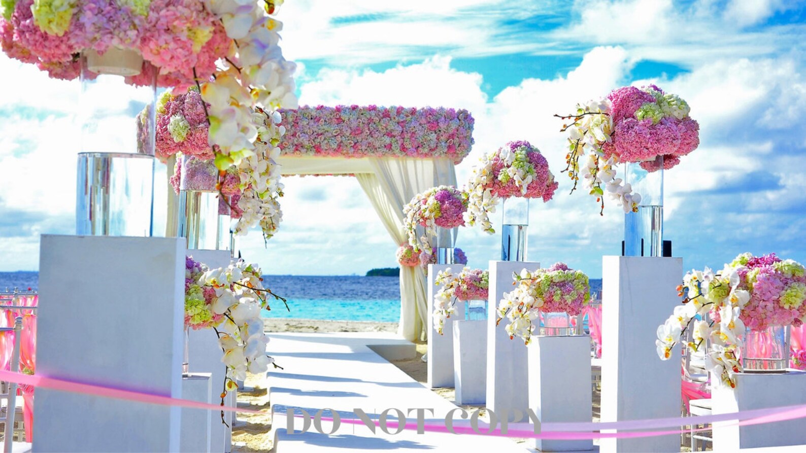 Zoom Virtual Background | Wedding Background | Backdrop | Facebook ...