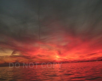 Zoom Virtual Background | Red Sky View Background | Backdrop | Facebook ...