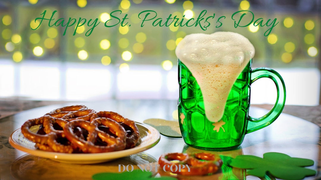 Zoom Virtual Background | St. Patrick's Day Background | Backdrop ...